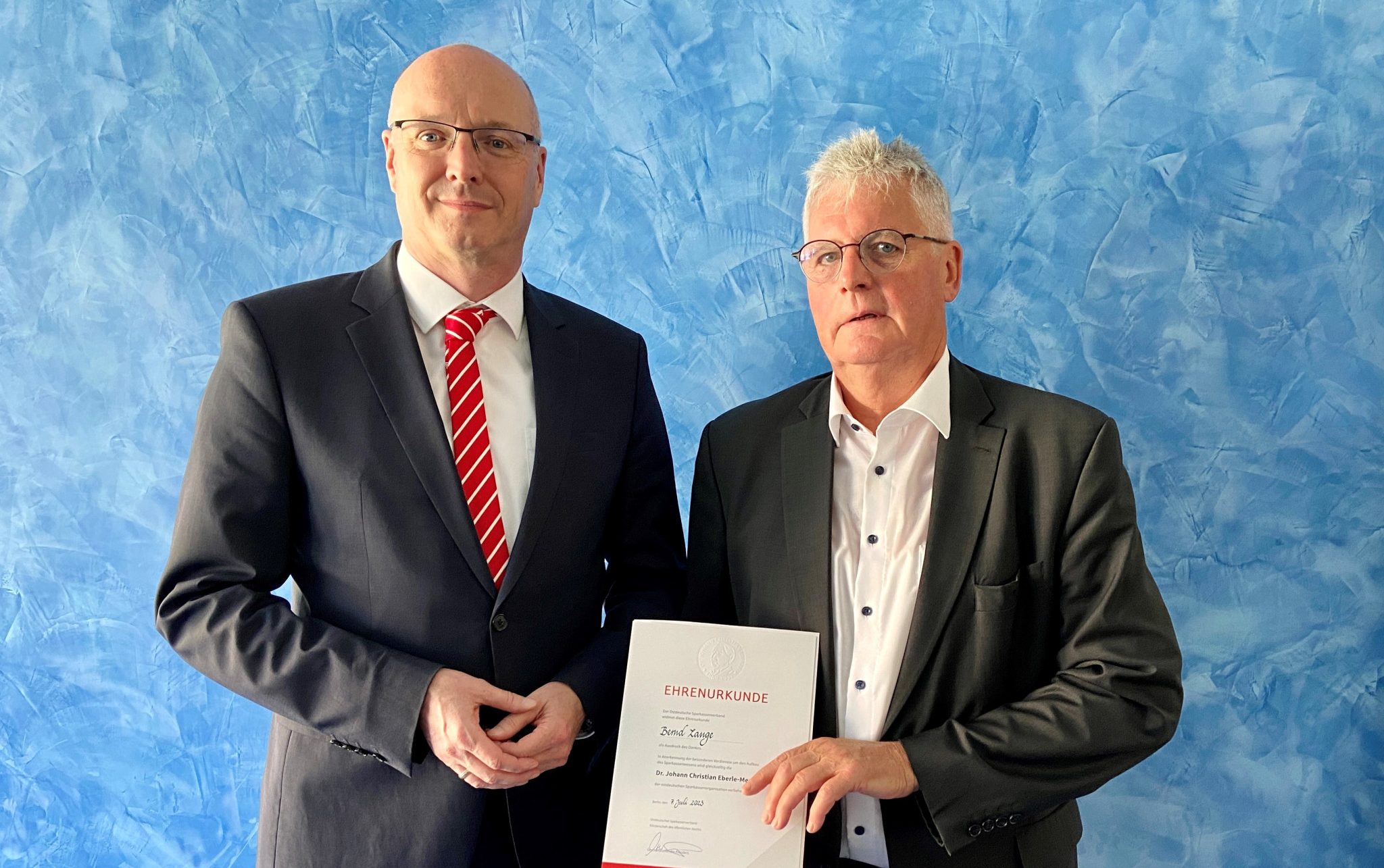 Höchste Auszeichnung der Sparkassen verliehen – Sparkasse Oberlausitz-Niederschlesien ehrt Bernd ...